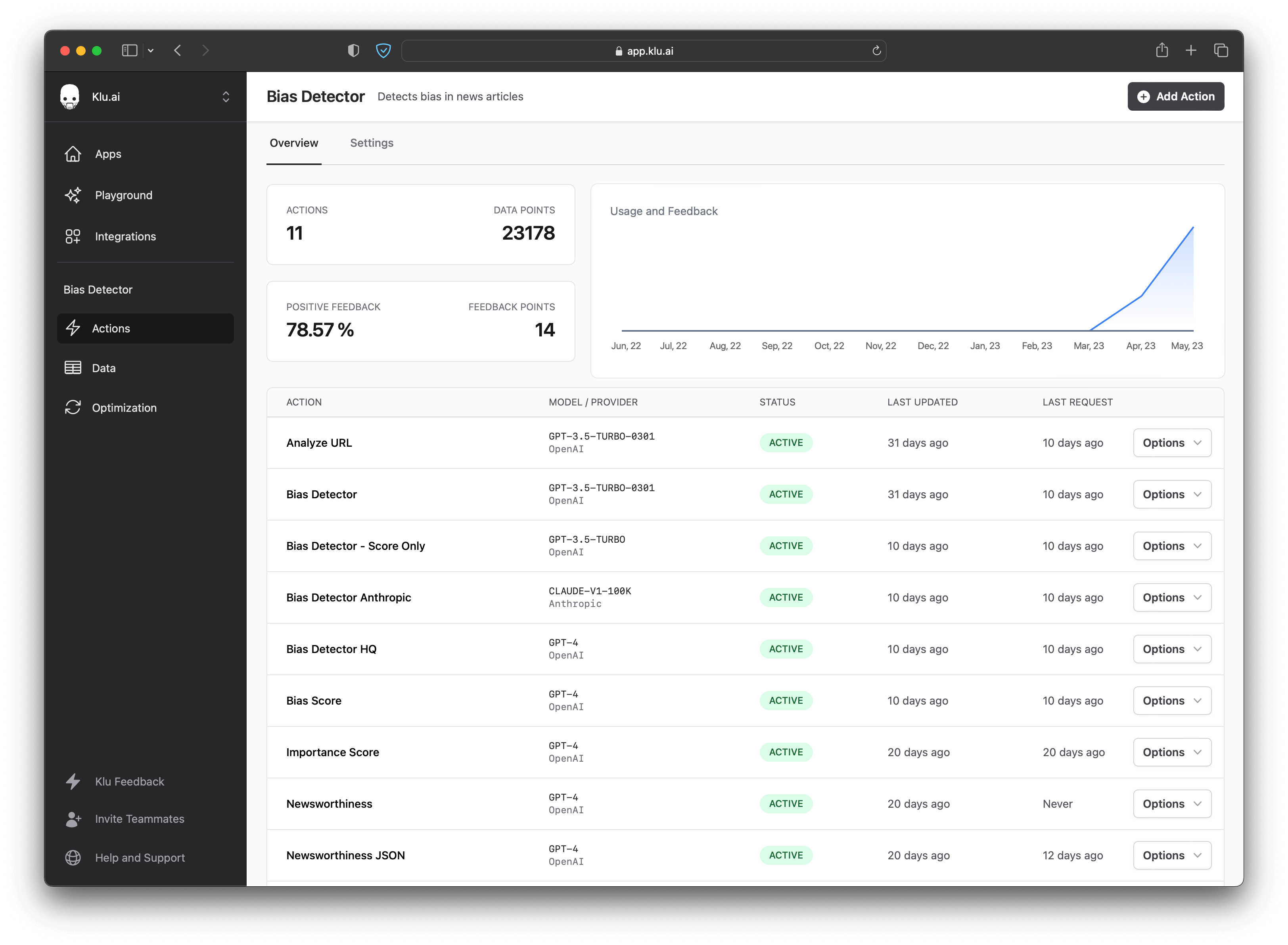 Klu.ai Documentation